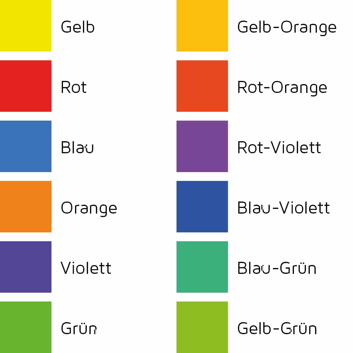 Welches Sind Die Grundfarben