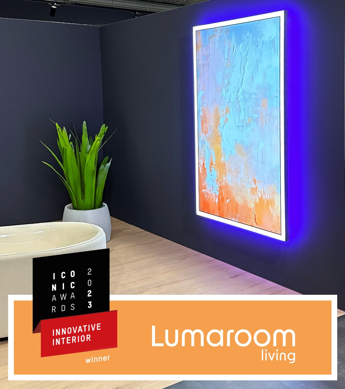 Deckenbilder und Wandbilder mit LED Beleuchtung von Luminatore®